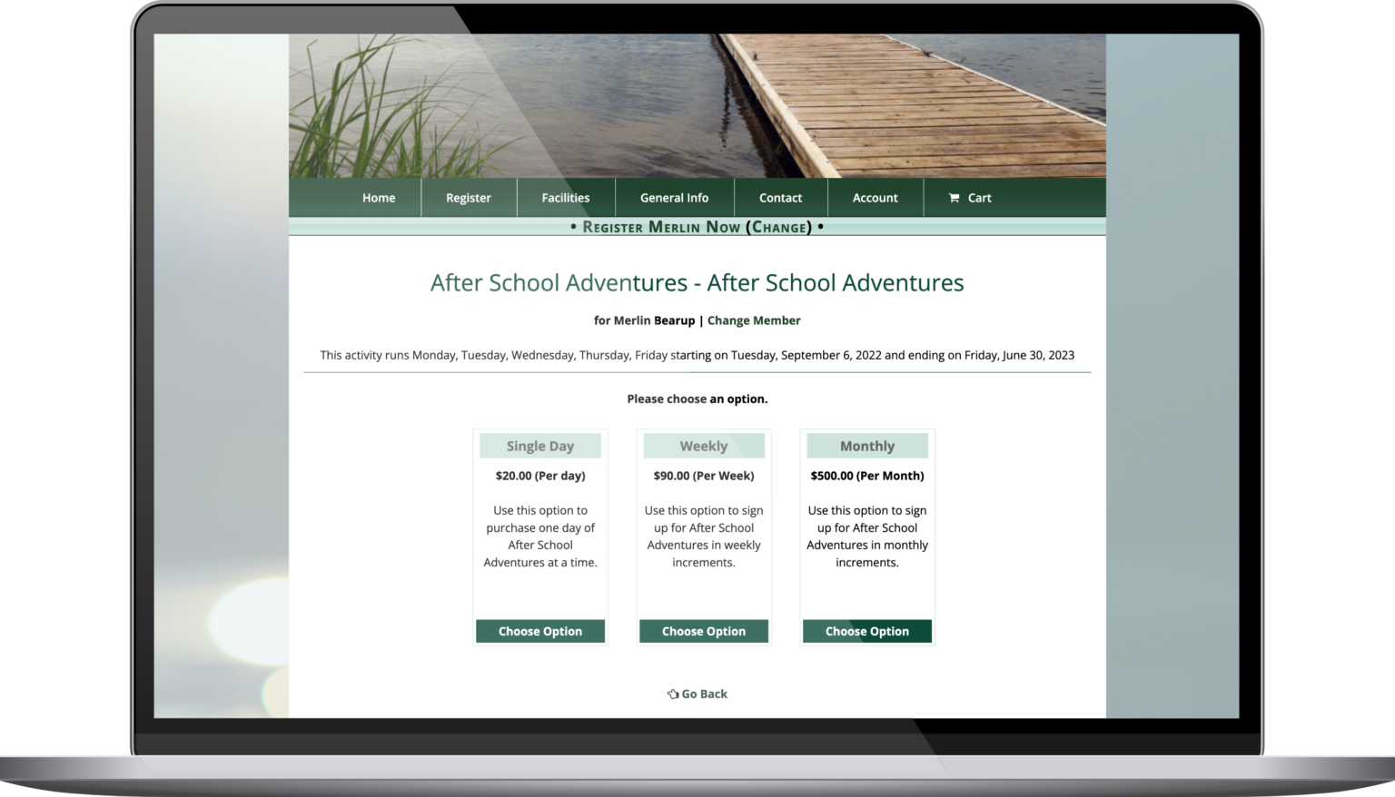 MyRec.com Recreation Software » Features