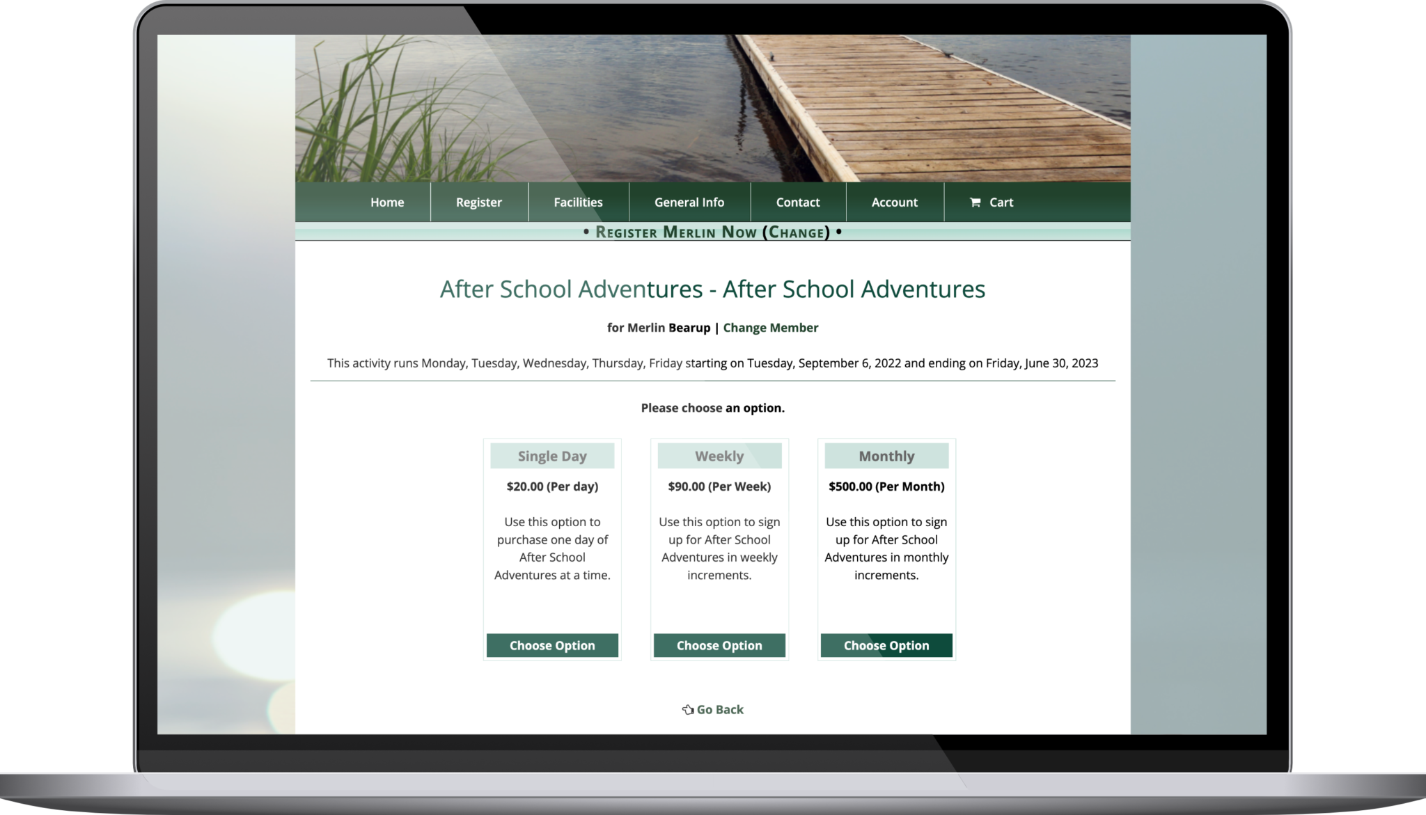 MyRec.com Recreation Software » Features