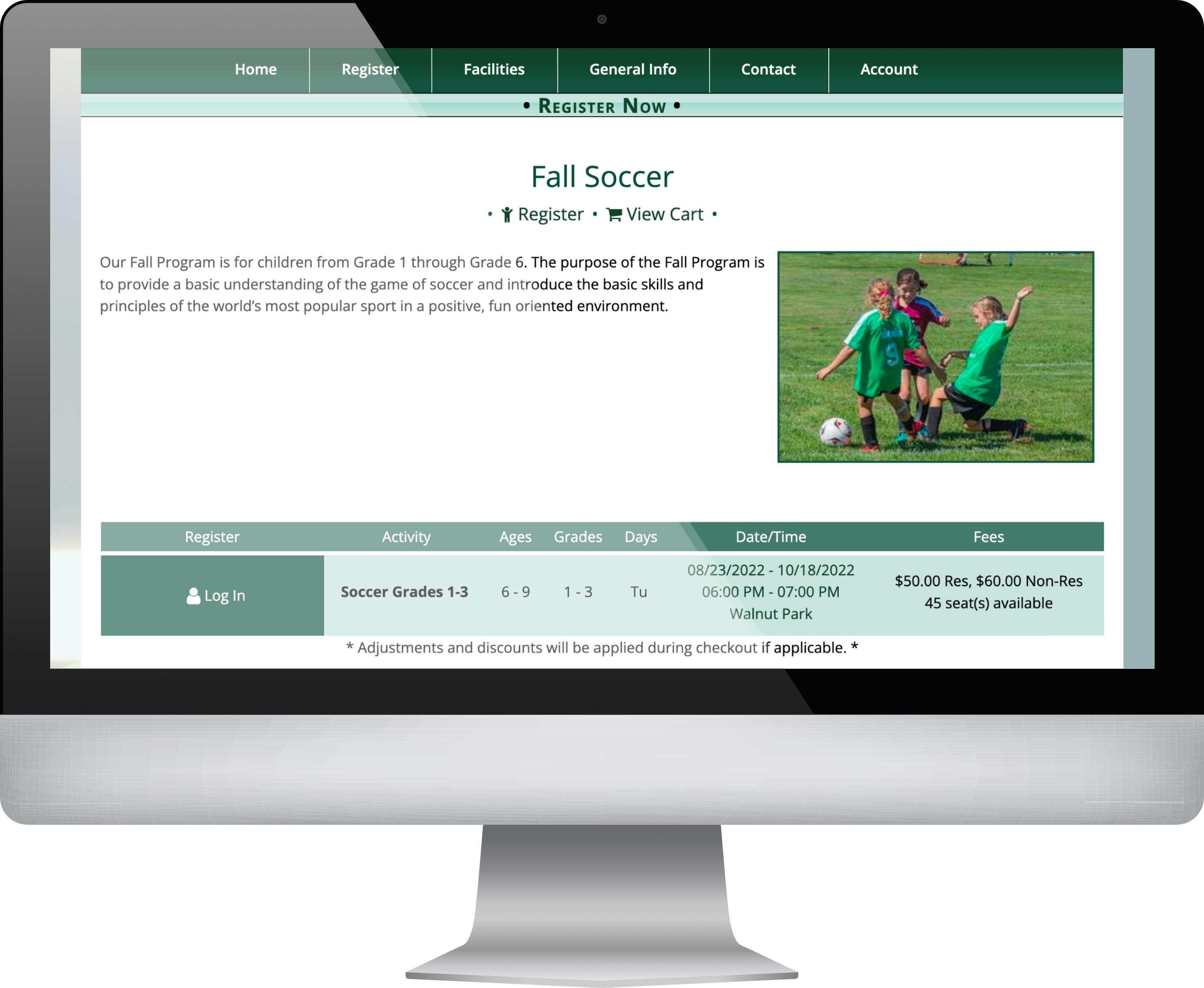 MyRec.com Recreation Software » 4-d-seats