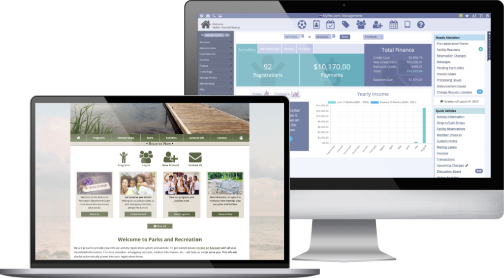 MyRec.com - Simplifying Recreation Management